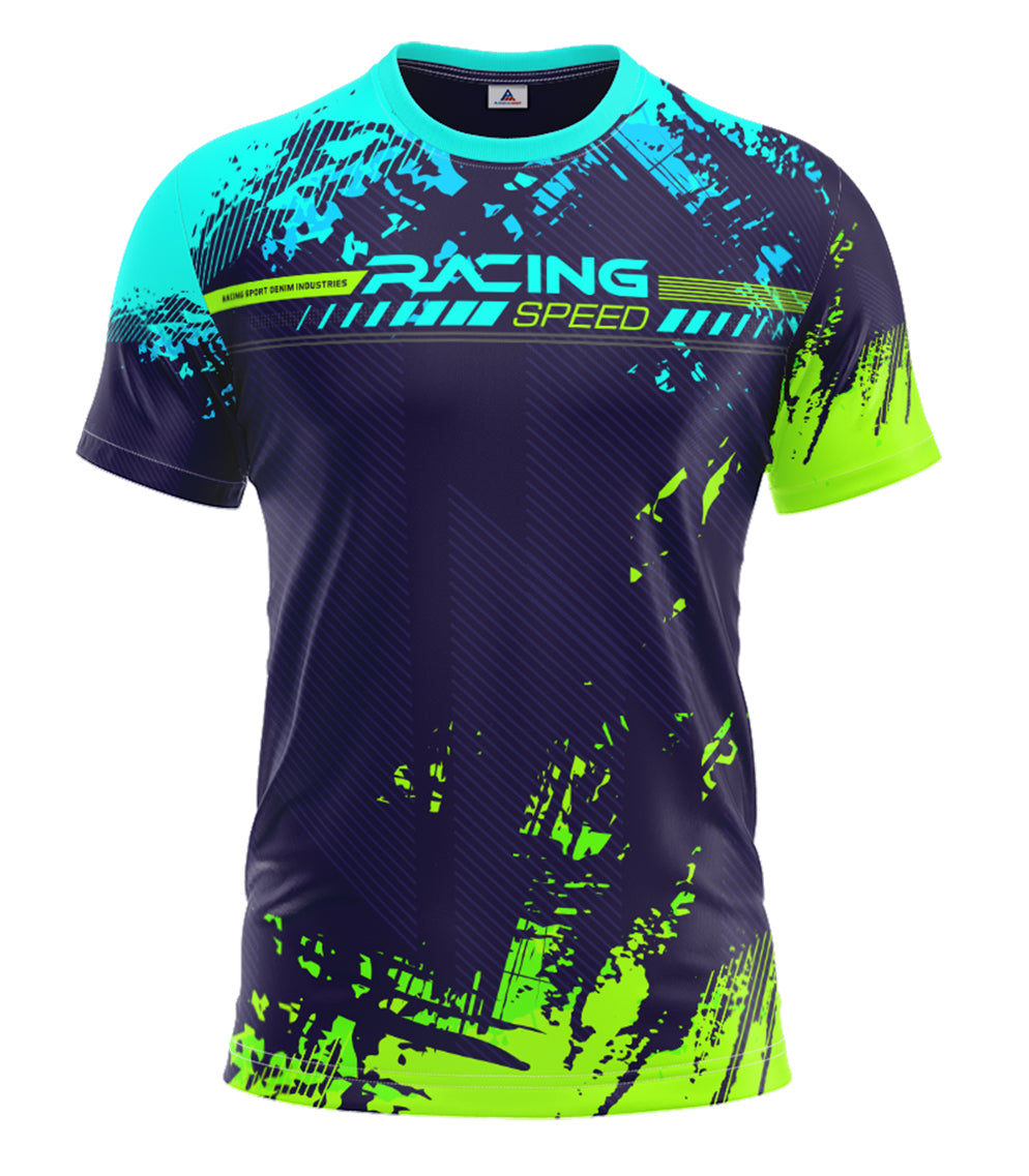 PLAYERA FULL PRINT MANGA CORTA - TELA DRYFIT (Personaliza con tu diseñ ...